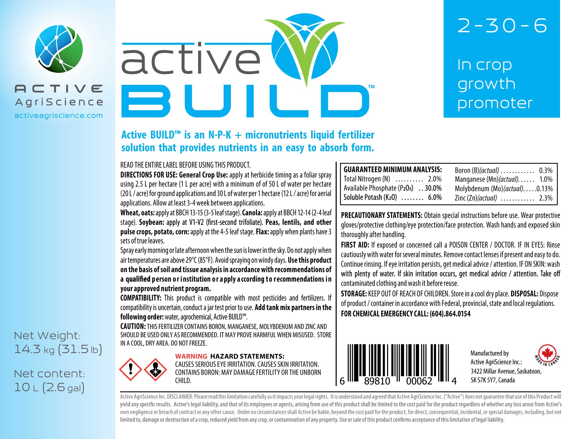 Active Build™ | Active AgriScience